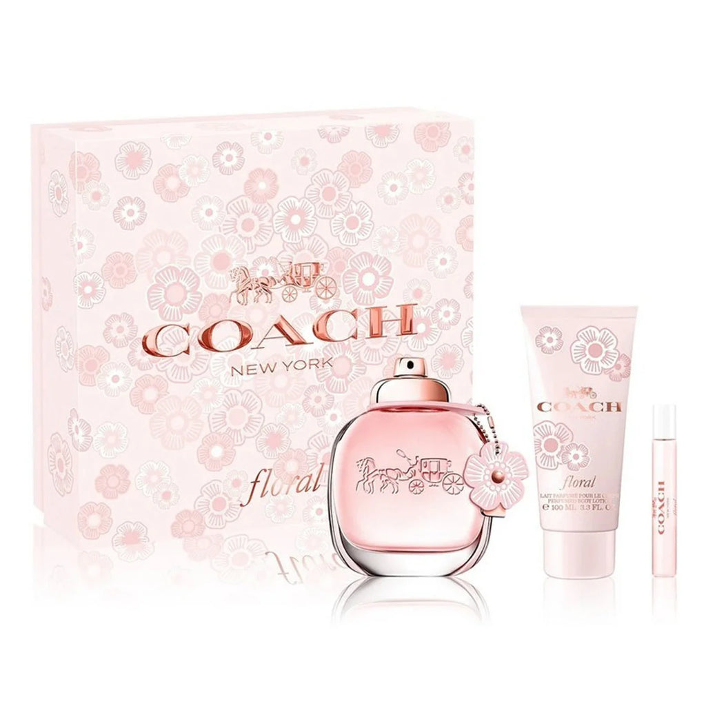 Coach Floral Gift Set 3pcs by Coach Eau de Parfum – ANAU STORE