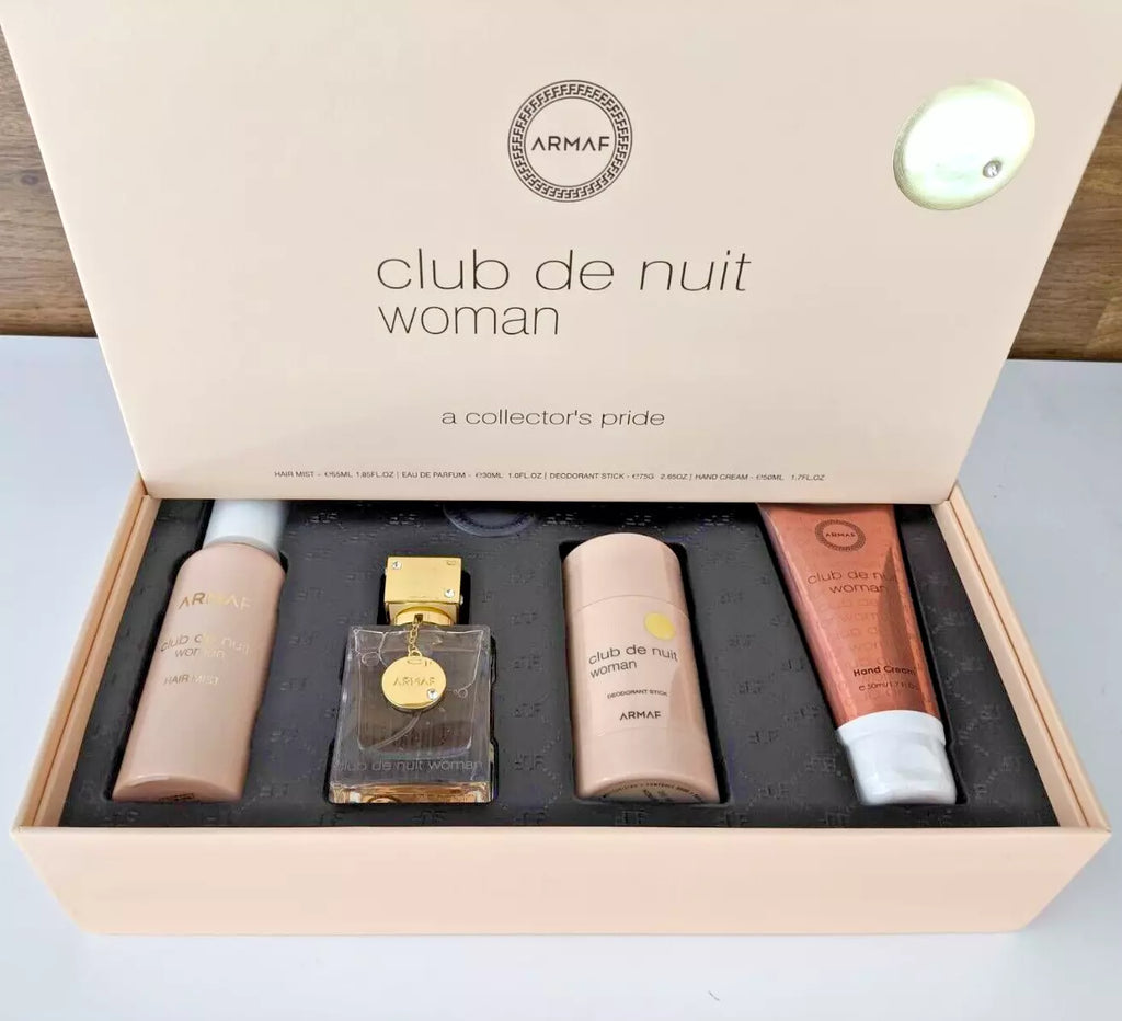 ARMAF CDN FOR WOMEN SET 4 PC 1.0 EDP/55ML HAIRMIST/2.5 DEO STICK/50ML ...