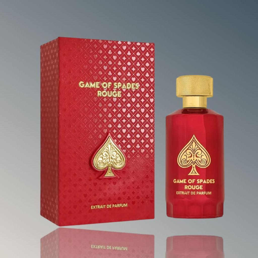 Game of Spades ROUGE by Jo Milano Paris 3.4oz EXTRAIT Parfum – ANAU STORE